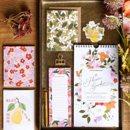 The Flower Garden 12-Month Perpetual Calendar – Timberbloom