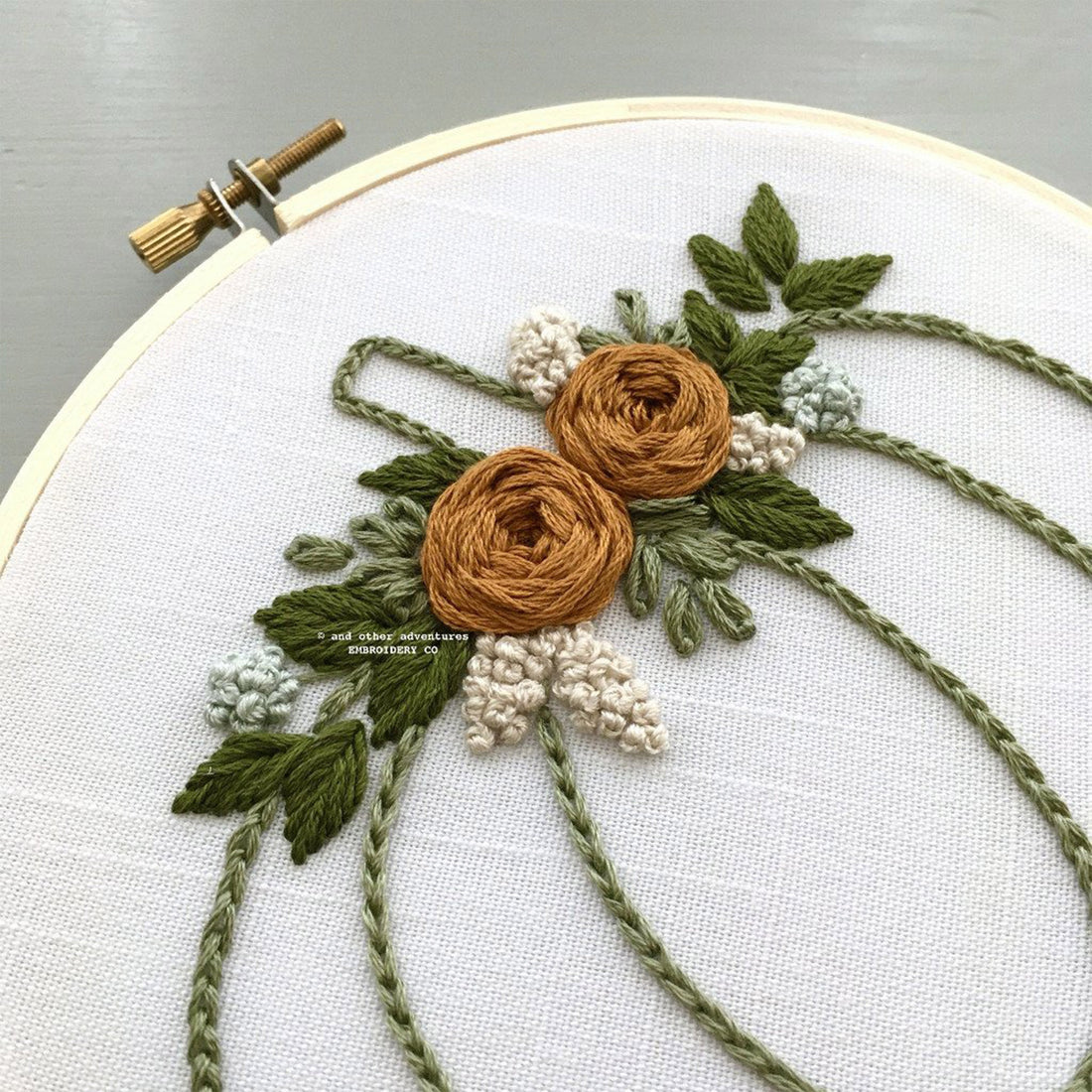 Floral Pumpkin Embroidery Kit – Timberbloom